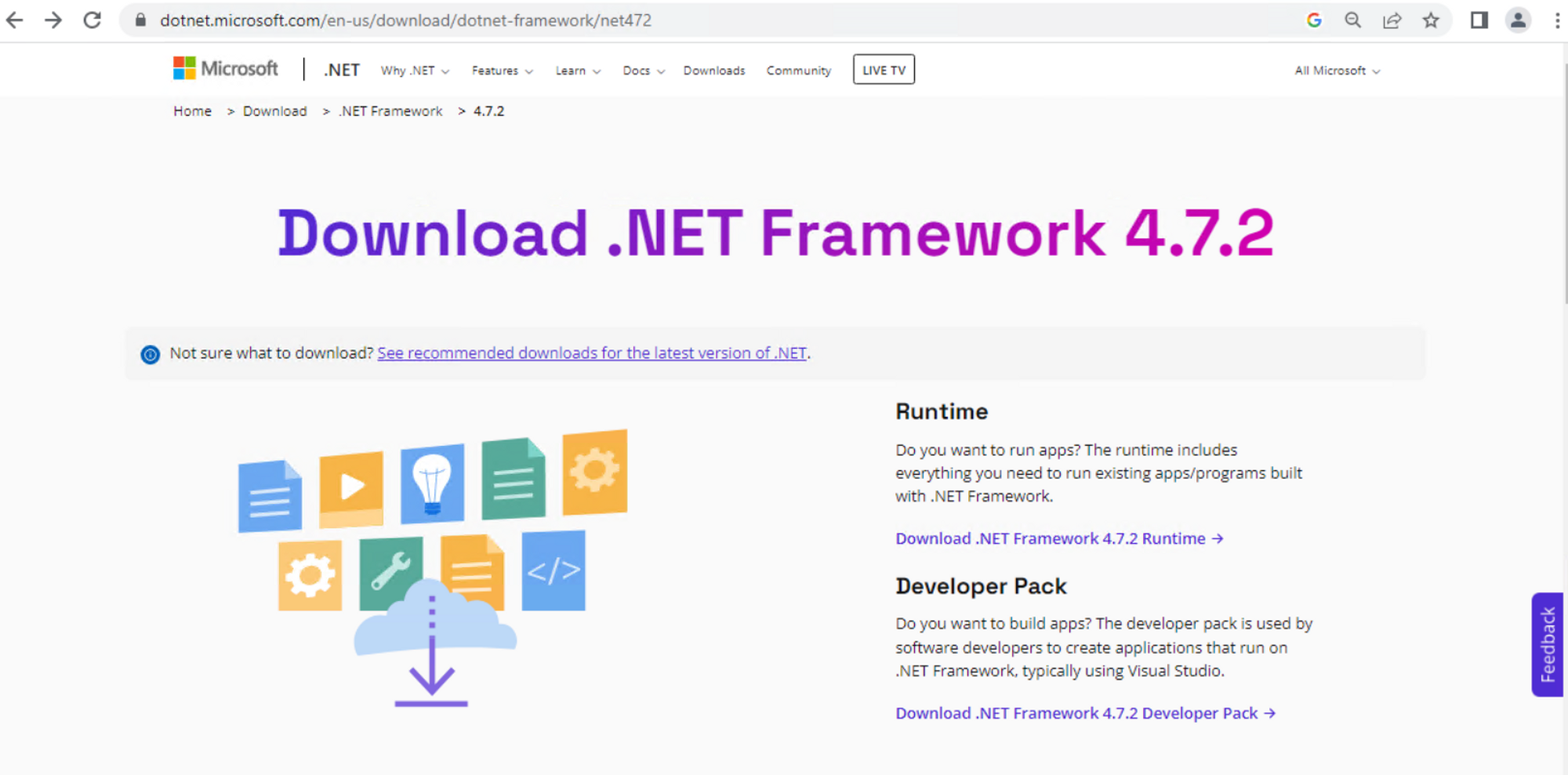 Installing .Net 4.7.2 on Windows server – VertexGraph