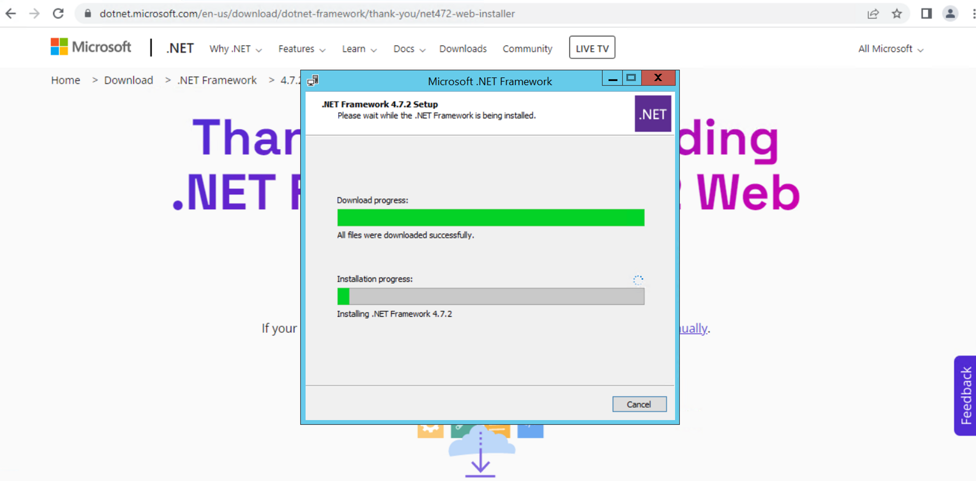 Installing Net 472 On Windows Server Vertexgraph 1735