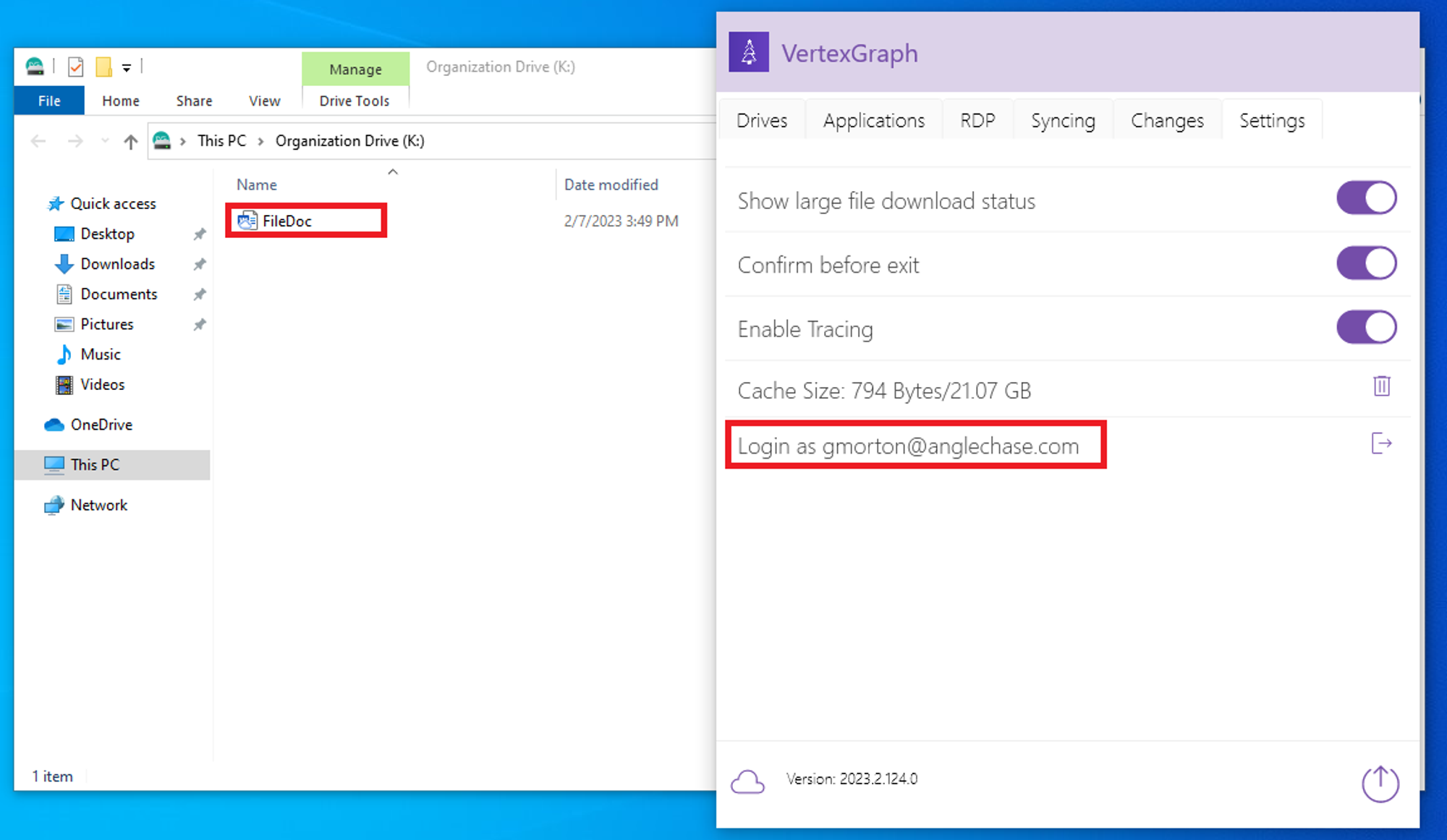 File locking – VertexGraph