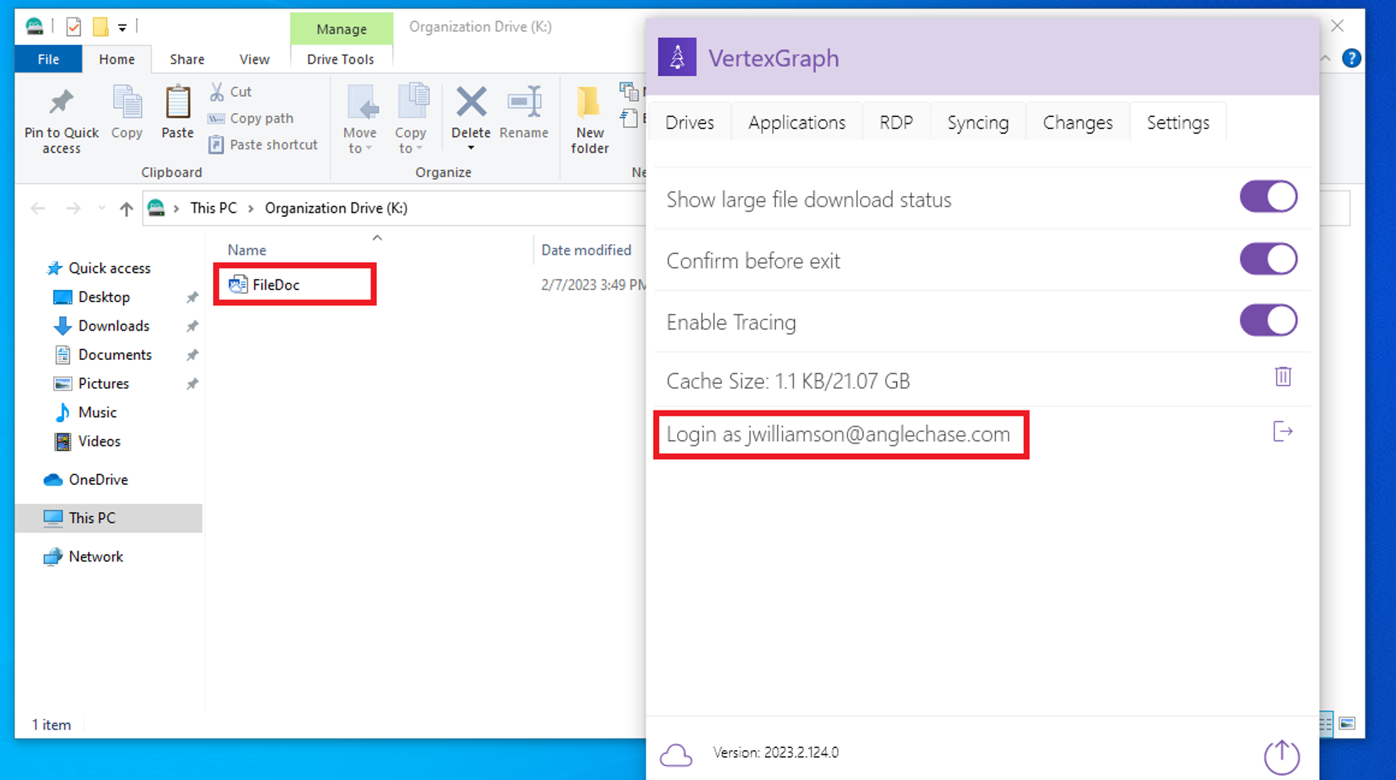 File locking – VertexGraph