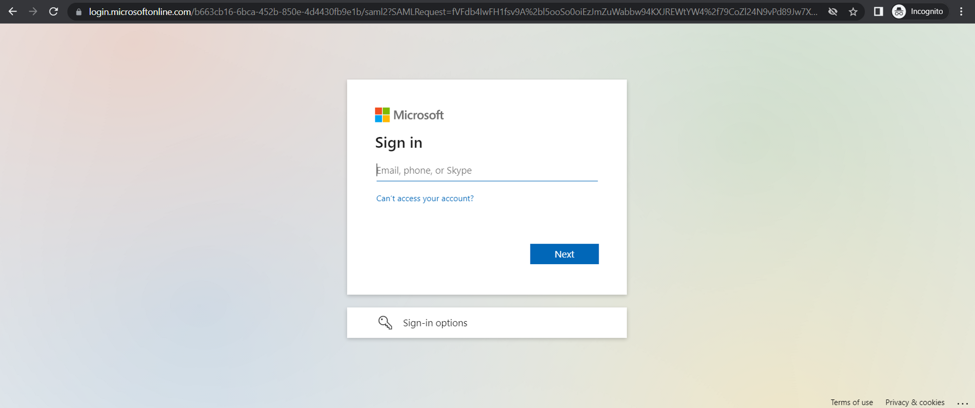 Force signin via ID Provider – VertexGraph